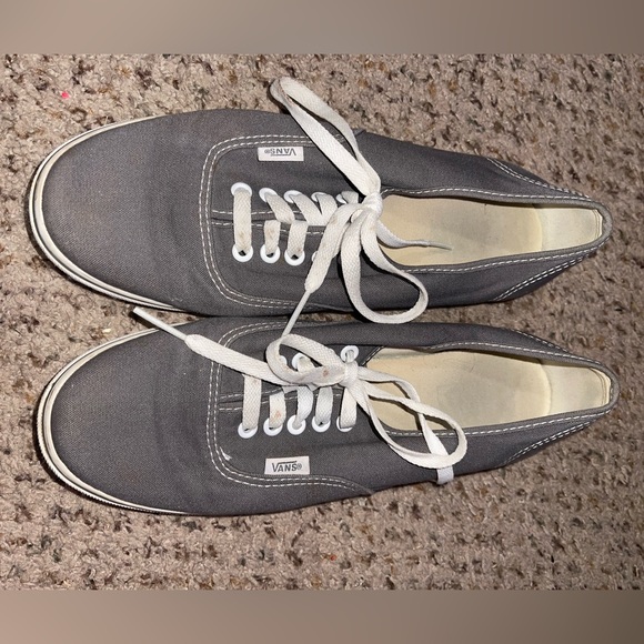 Vans | Shoes | Grey Vans | Poshmark